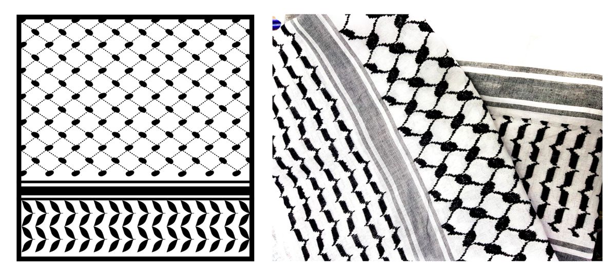 La historia detrás de la kufiya palestina: más que un simple pañuelo ...